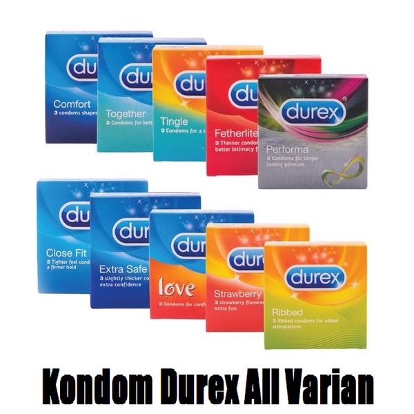 Jual Kondom Durex All Varian (Cek Deskripsi) | Shopee Indonesia