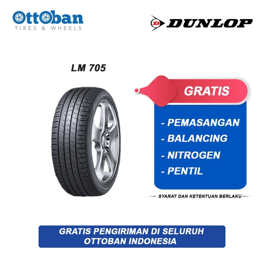 Dunlop LM705 215 70 R15 98H Ban Mobil | Shopee Indonesia