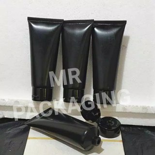 Jual Botol Tube 60ml Fliptop Hitam Black | Wadah Kosong Odol Krim Gel ...