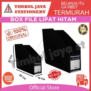Jual Moshimosi Box File plastik PVC lipat Jumbo Box file dokumen tempat ...
