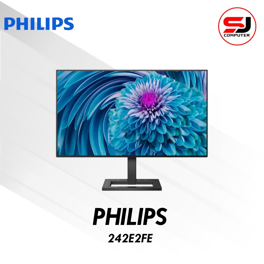 Jual Monitor LED Philips 242E2 242E2FE 24" IPS 1080p 75Hz VGA HDMI DP ...