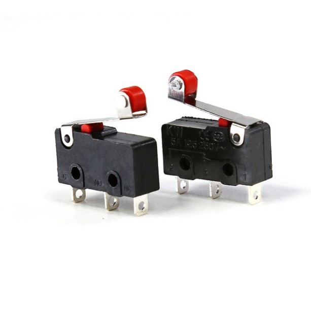 Jual micro limit switch roller roda 3p 3 pin 5A 250V sensor pembatas AC DC Indonesia|Shopee ...
