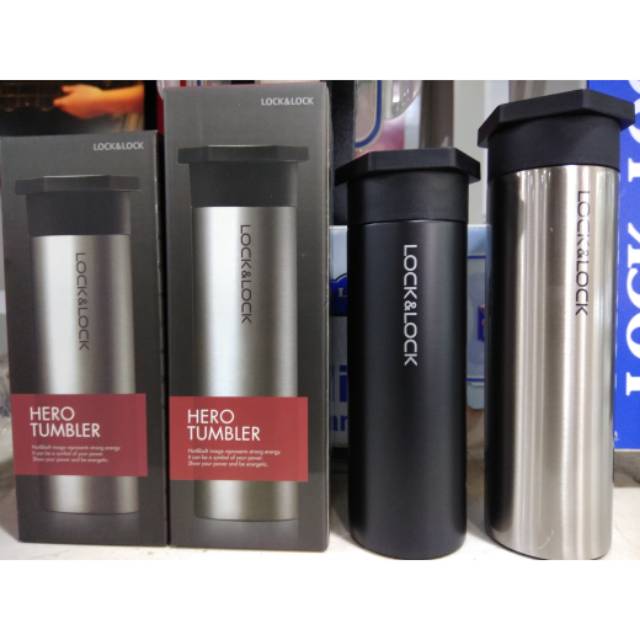 Jual Botol Minum Lock & Lock Hero Tumbler (Gratis Ukir Nama) | Shopee ...