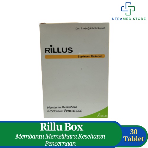 Jual Rillus Box isi 30 Tablet - Suplemen Memelihara Kesehatan ...
