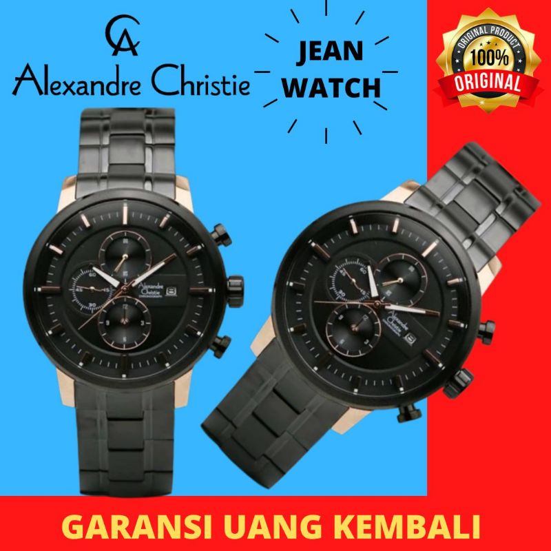 Jual jam tangan pria alexander alexandre christie cristie cristy ac ...