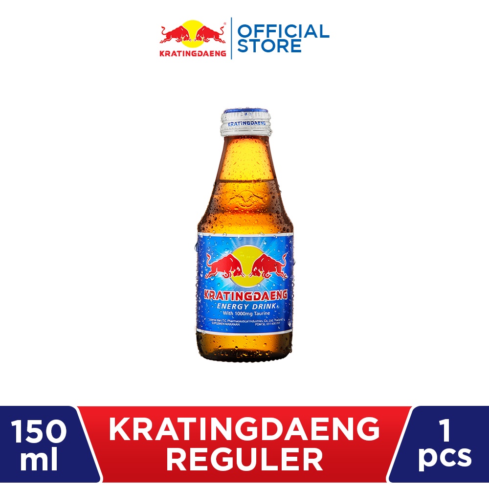 Jual Kratingdaeng Regular Minuman Energi Kemasan Botol 150ml Indonesia ...