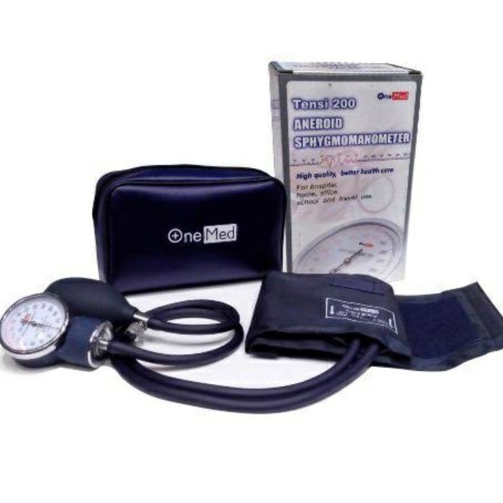 Jual TENSIMETER ONEMED ANEROID . ALAT PENGUKUR TEKANAN DARAH MANUAL ...