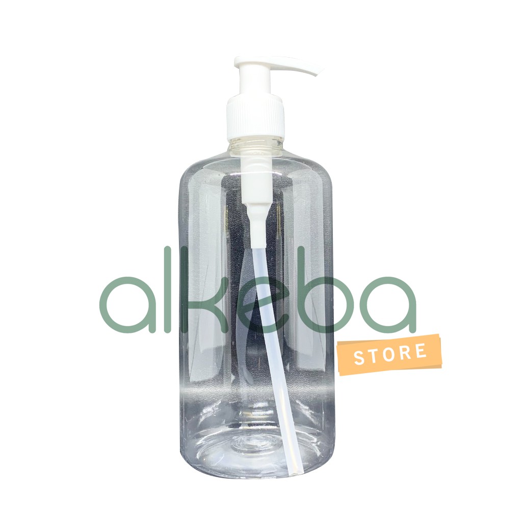 Jual Botol Hand Soap 500 ml bening Botol Pump transparan | Shopee Indonesia