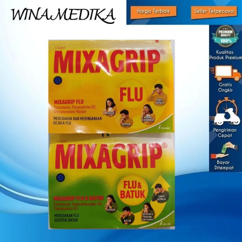 Jual MIXAGRIP STRIP | Shopee Indonesia