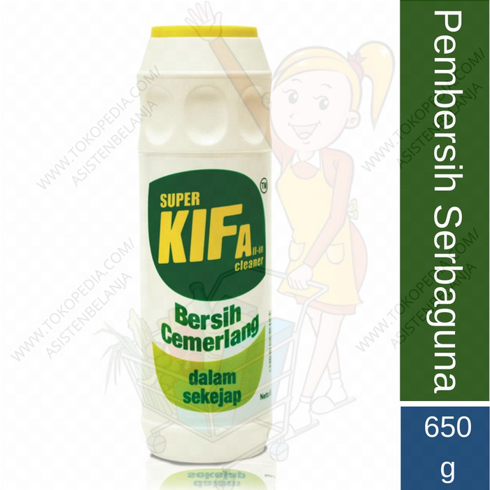 Jual Super KIFA Kif All in One Cleaner Bersih Cemerlang Botol Bubuk ...