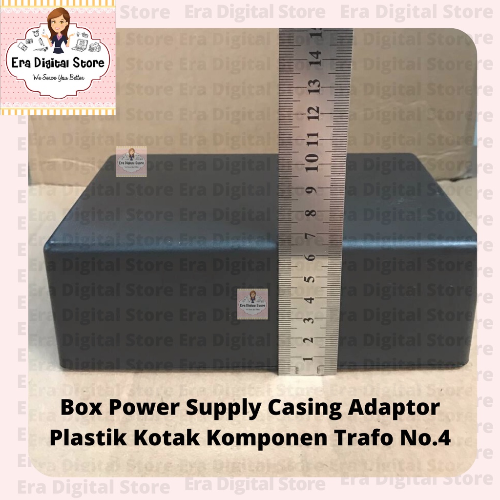 Jual Box Power Supply Casing Adaptor Plastik Kotak Komponen Trafo No.4 | Shopee Indonesia