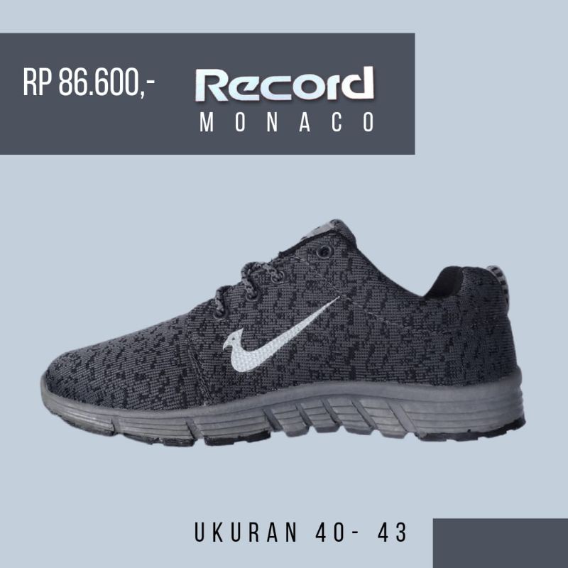 Jual SEPATU RECORD MONACO | Shopee Indonesia