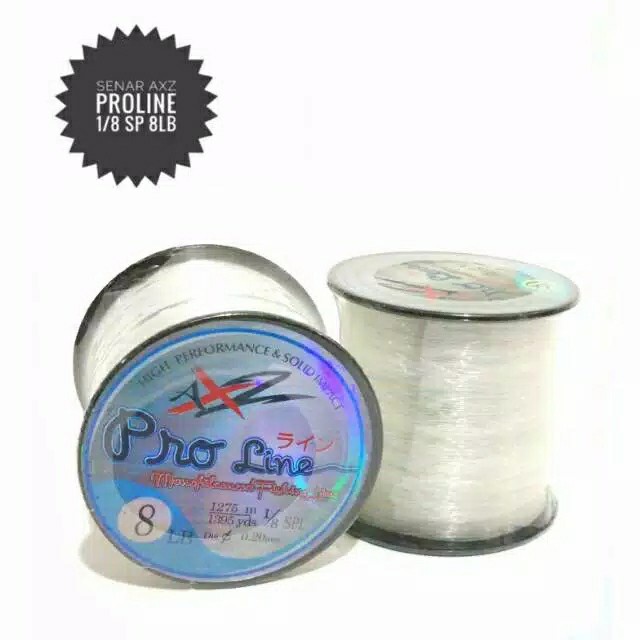 Jual Senar Pancing AXZ Proline PUTIH - Kuat dan Panjang | Shopee Indonesia