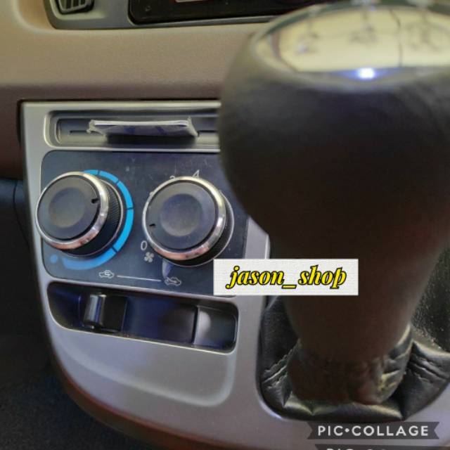 Jual sepasang knop ac knob putaran tombol AC model elegant untuk calya ...