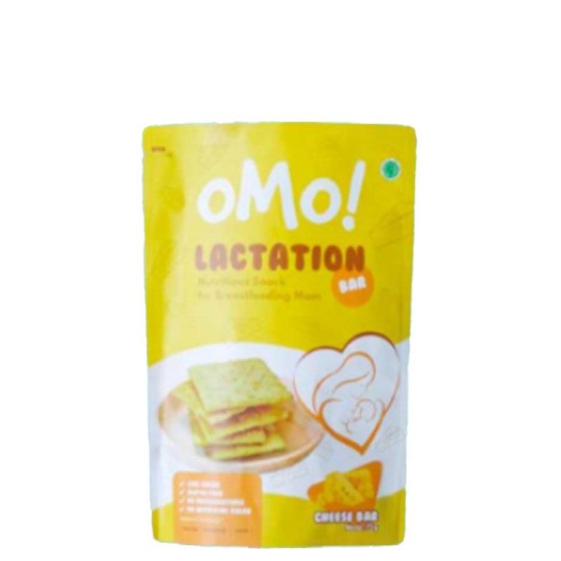 Jual OMO! Lactation Bar Cheese Snack Ibu Menyusui 75 gr | Shopee Indonesia