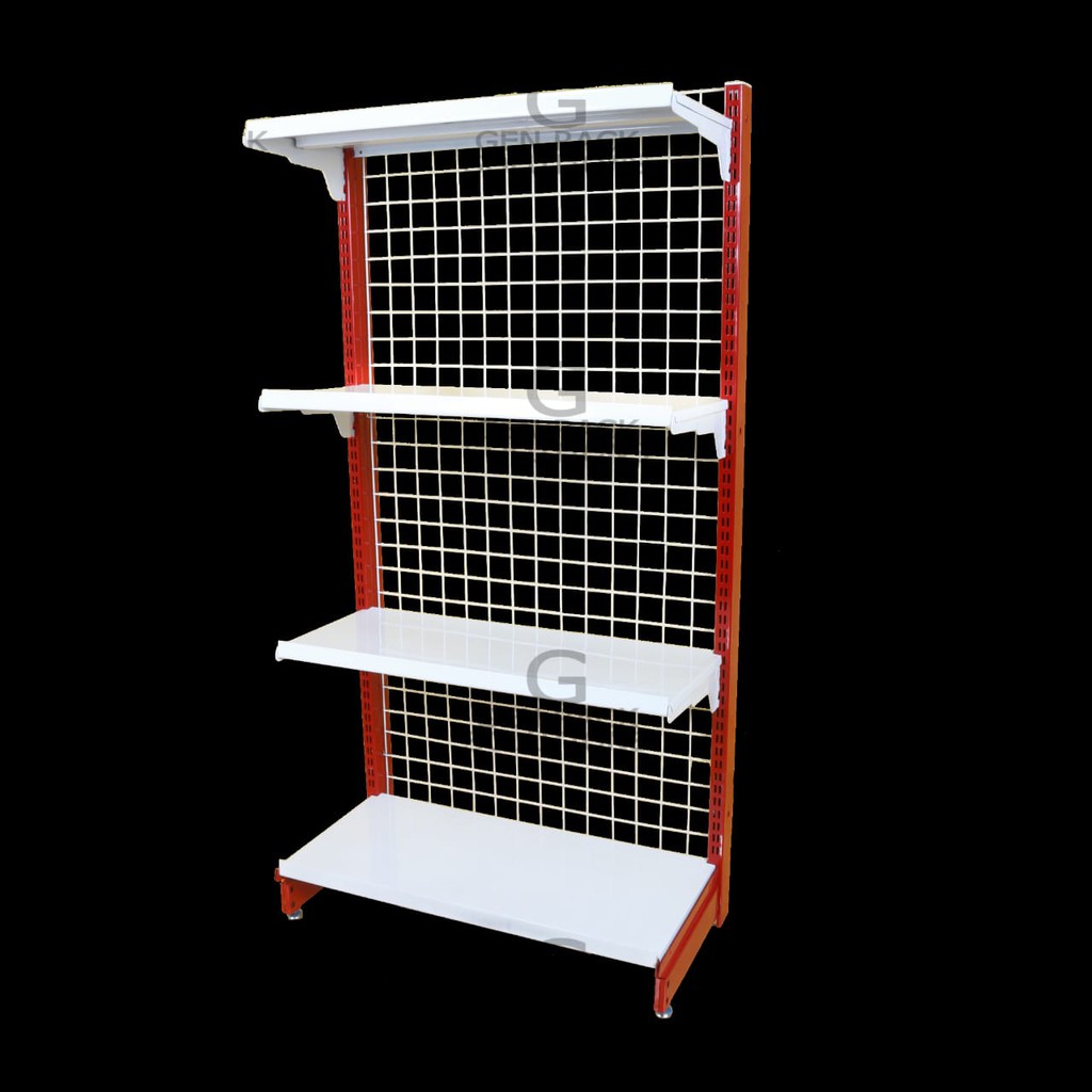 Jual RAK DISPLAY / Rak Minimarket Single / Rak Toko / Rak Wall GONDOLA ...