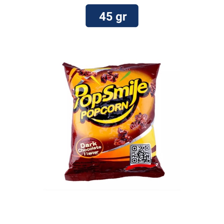 Jual Pop Smile Popcorn Dark Chocolate Flavour 45 gr Indonesia|Shopee ...