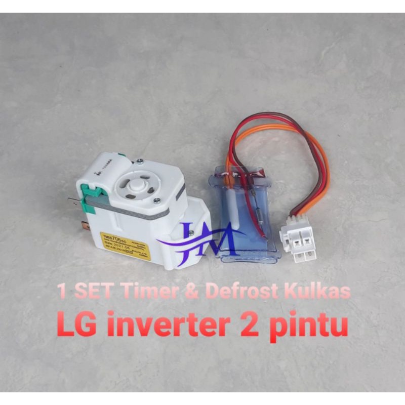 Jual Timer Defrost fuse kulkas LG inverter 2 pintu | Shopee Indonesia
