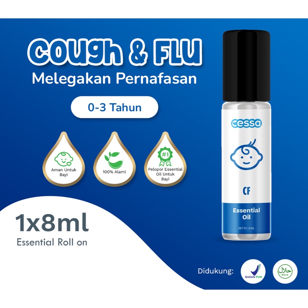 Jual Cessa Cough n Flu - Essential Oil Pereda Batuk & Pilek Bayi ...