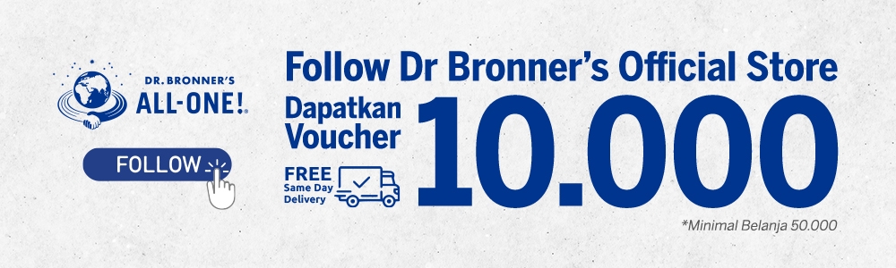 Toko Online Dr Bronner's Indonesia Official Shop | Shopee Indonesia