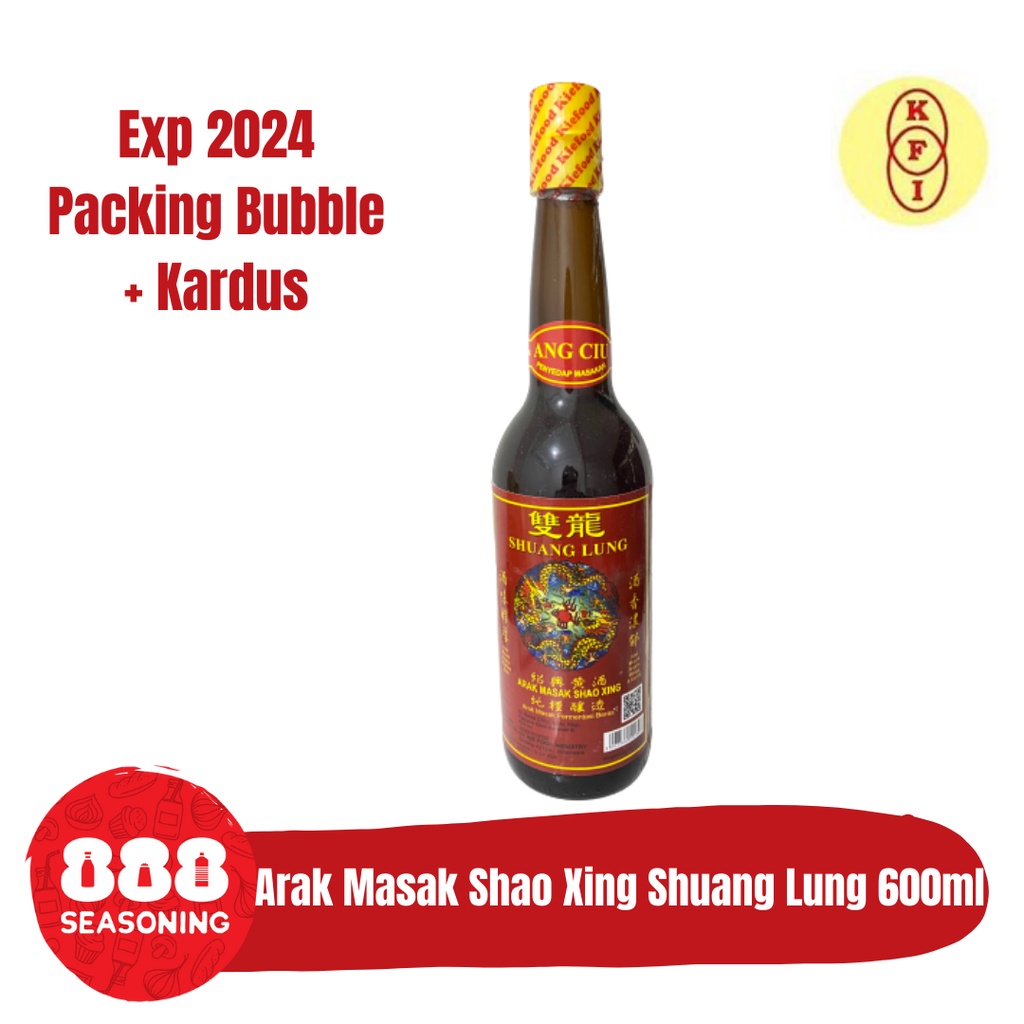 Jual ANGCIU/ ARAK MASAK SHUANG LUNG (2 Naga) 600ml Indonesia|Shopee ...