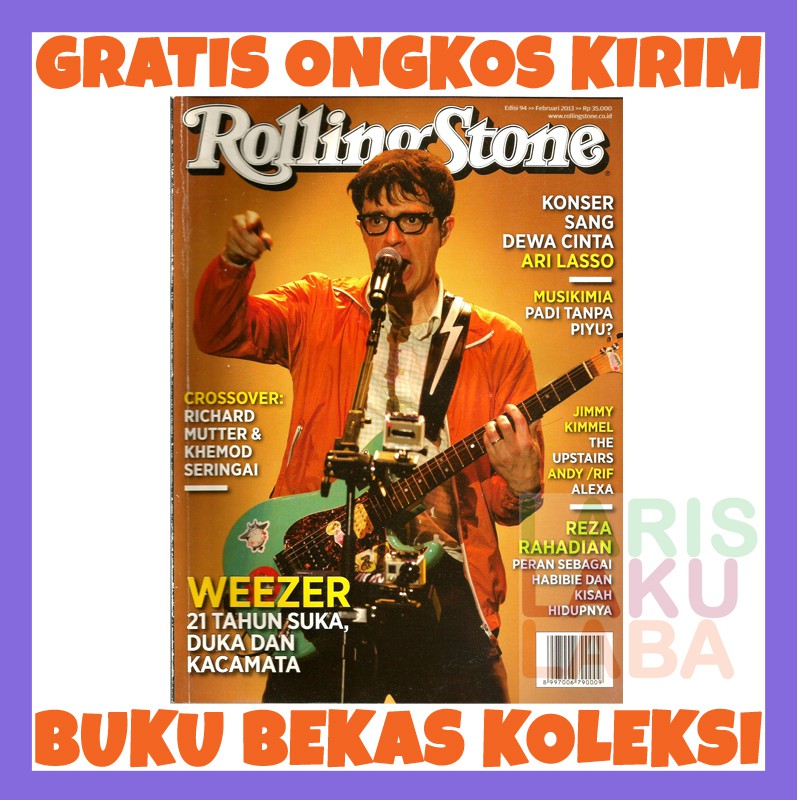 Jual MAJALAH ROLLING STONE INDONESIA NOMOR 94 EDISI 94 BEKAS KOLEKSI | Shopee Indonesia