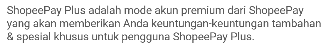 ShopeePay Plus