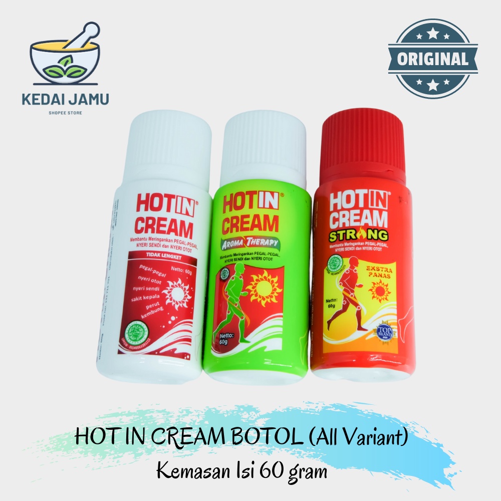 Jual HOT IN CREAM BOTOL 60 Gram (KECIL) Indonesia|Shopee Indonesia