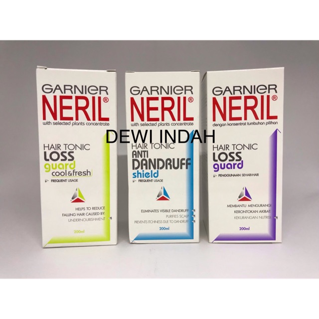 Jual Garnier Neril Hair Tonic 200ml | Shopee Indonesia