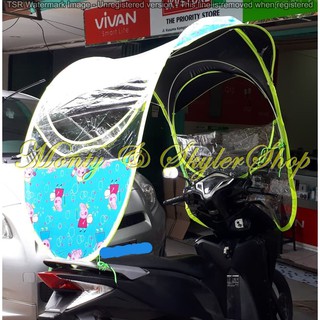 Jual Kanopi Motor Canopy Motor Payung Motor Jas Hujan Motor | Shopee ...