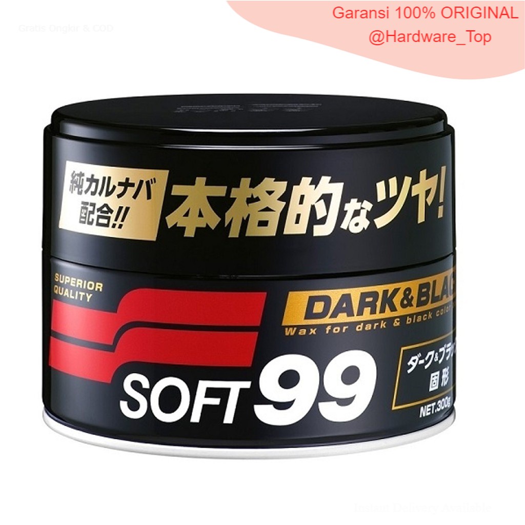 Jual Soft 99 Wax Paste Dark And Black Original Japan | Shopee Indonesia