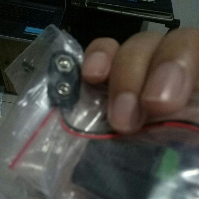 9V BATTERY BATERAI CLIP ADAPTER WITH DC JACK ARDUINO UNO MEGA | Shopee ...