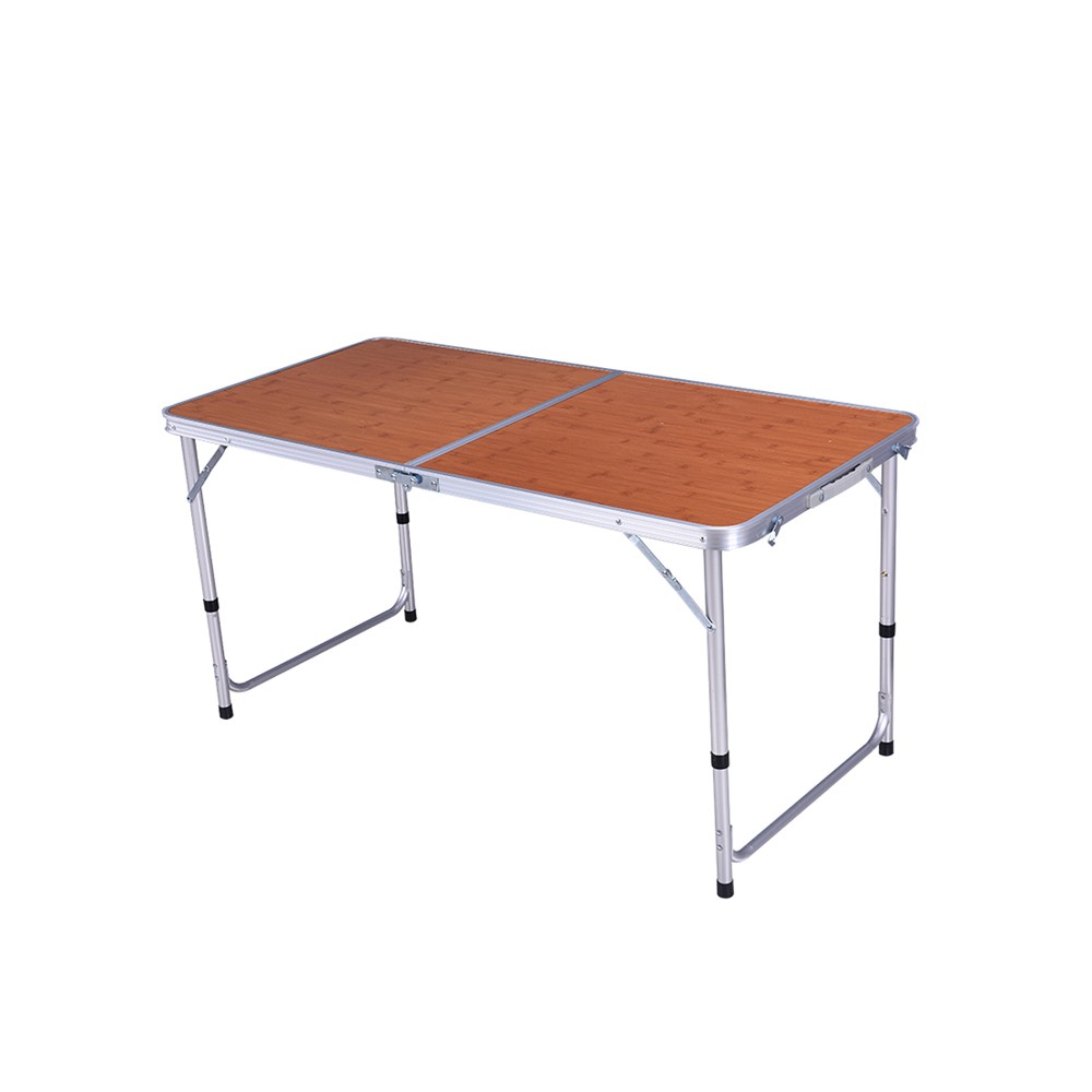 Jual Meja Lipat kaki bulat Portable Meja Lipat Koper Serbaguna | Shopee ...