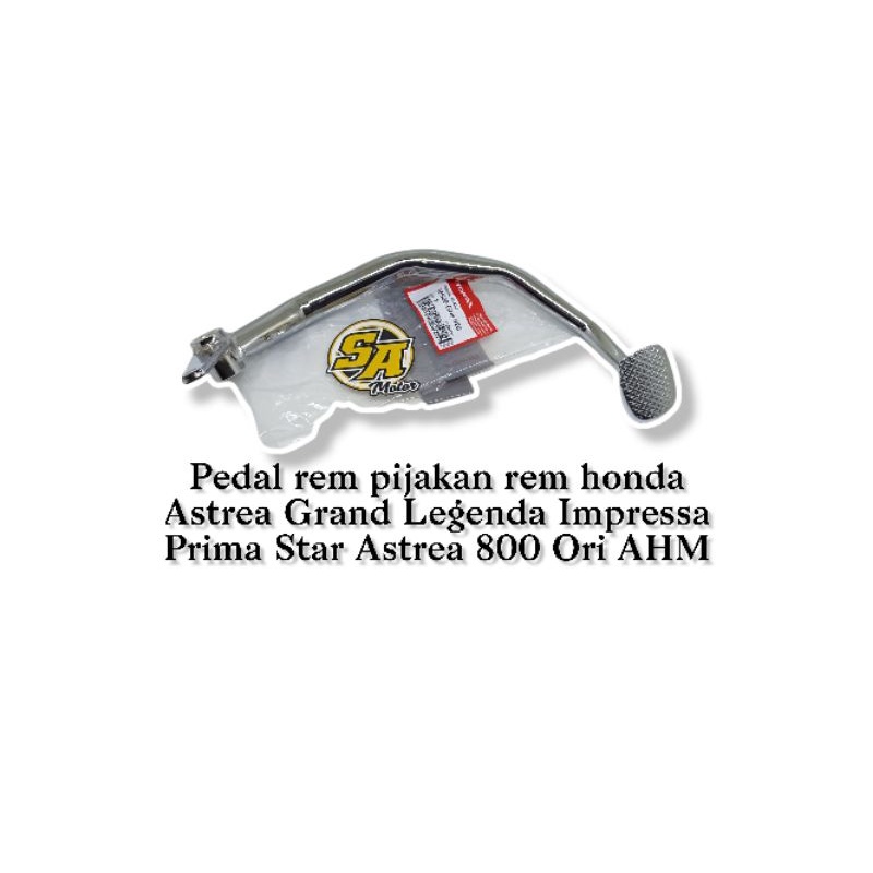 Jual PIJAKAN PEDAL REM HONDA GRAND LEGENDA PRIMA STAR IMPRESSA ORI AHM ...