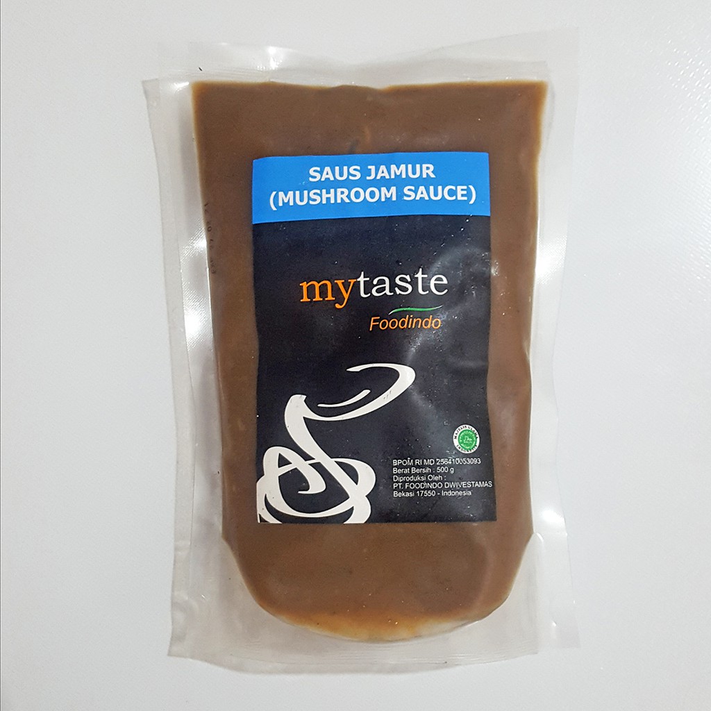 Jual My Taste Foodindo Saus Jamur 500 gram Mushroom Sauce / BPOM dan ...