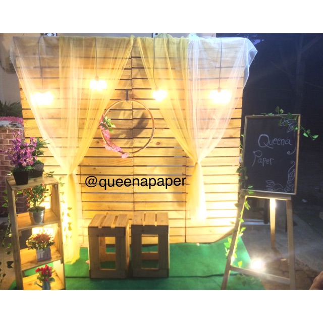 Jual Backdrop rustic | Shopee Indonesia