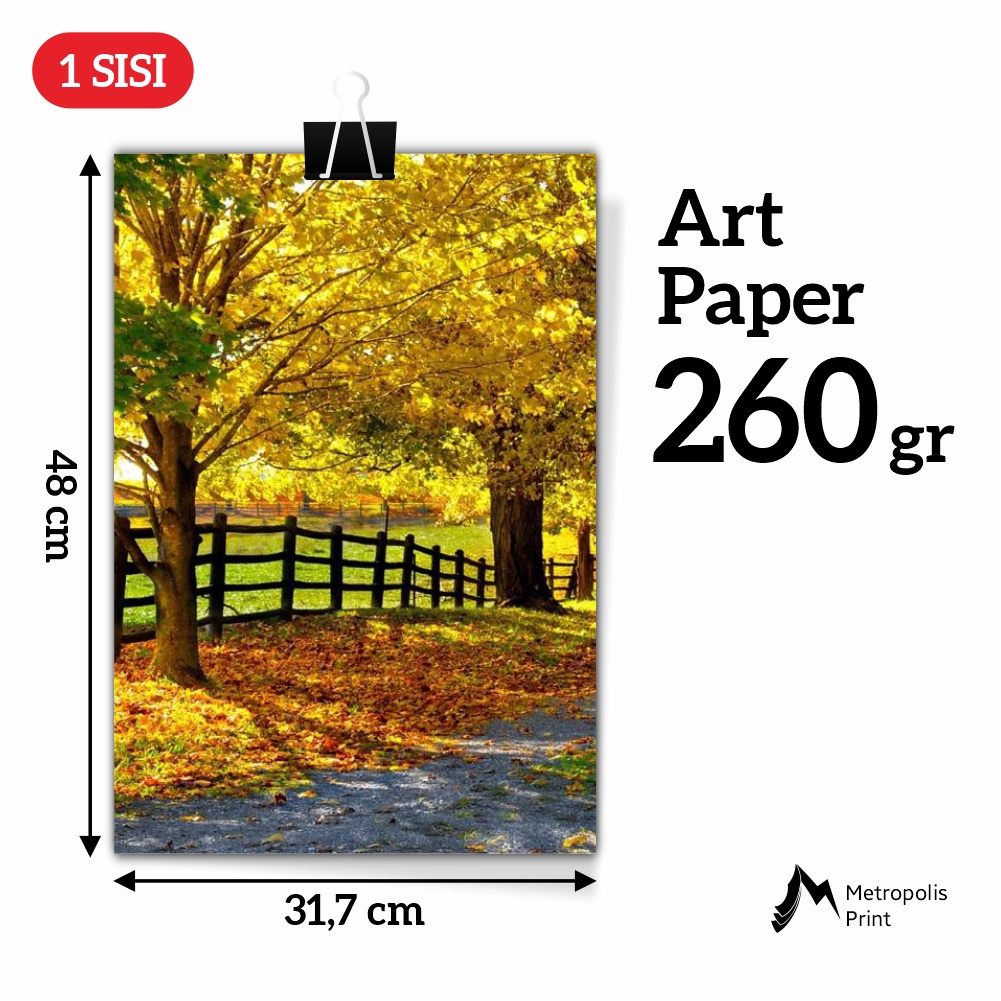 Jual Art Paper 260 ( 1 Sisi ) | Shopee Indonesia