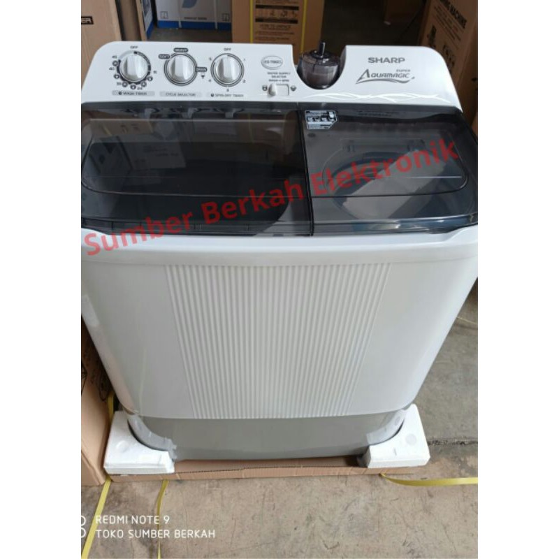 Jual Mesin Cuci Sharp garamsi resmi ES T 85 CR 8Kg es t 86 cl mesin ...
