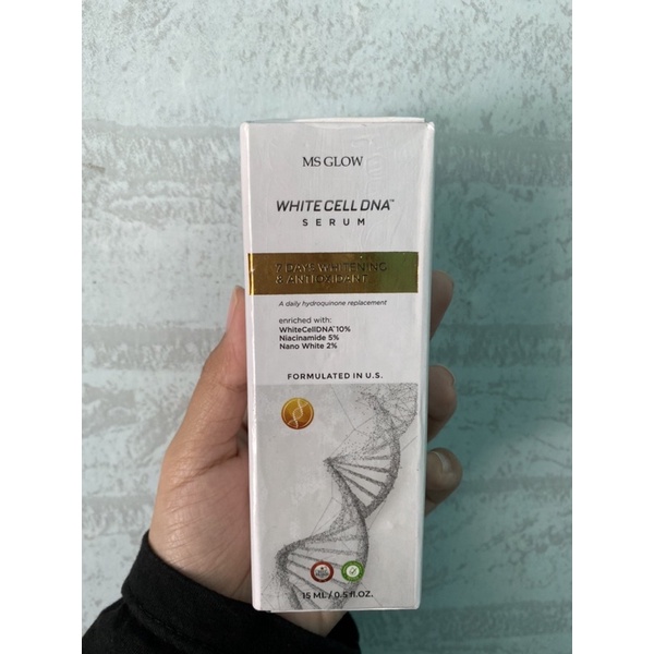 Jual SERUM WHITE CELL DNA MSGLOW | Shopee Indonesia