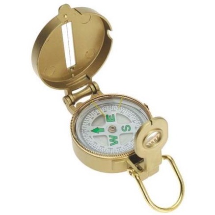 Jual Kompas Besi Metal Case Liquid Filled Lensatic Compass - Unistar ...