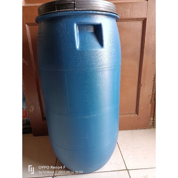 Jual Tong Sampah/Drum Biru ukuran 80Liter | Shopee Indonesia