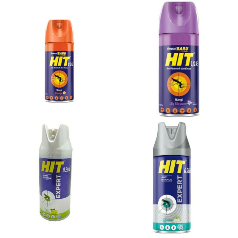 Jual HIT EXPERT AEROSOL LILY BLOSSOM, BLOOMING TEA, FRESH CITRUS, SWEET ...
