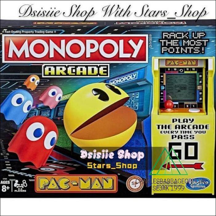Jual Monopoly Original Hasbro Arcade Pac-Man Game / Mainan Bersama ...