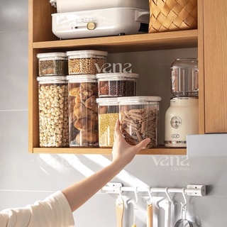 Jual Vana Toples Plastik Penyimpanan Snack Makanan Ringan Tupperware ...