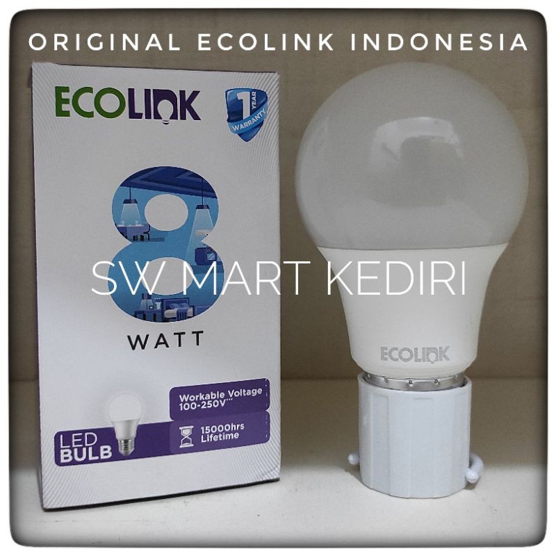 Jual Ecolink Lampu LED 8W - Putih | Shopee Indonesia