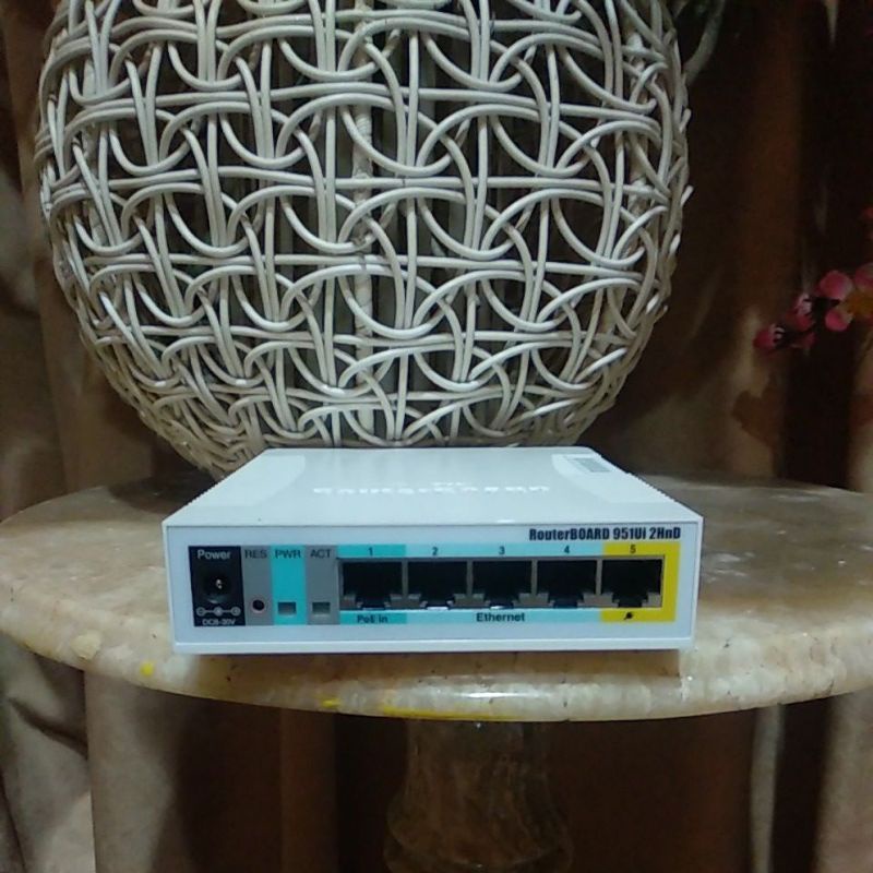 Jual mikrotik rb 951 ui2hnd mikrotik second mikrotik bekas mikrotik ...