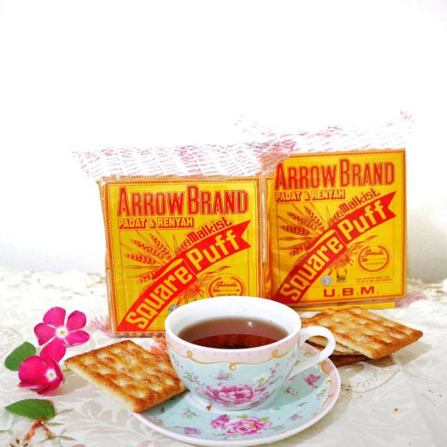 Jual Biskuit / biscuit Malkist Square Puff Arrow Brand UBM 360 gr ...