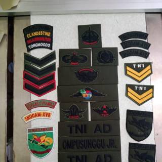 Jual Bordir atribut TNI | Shopee Indonesia
