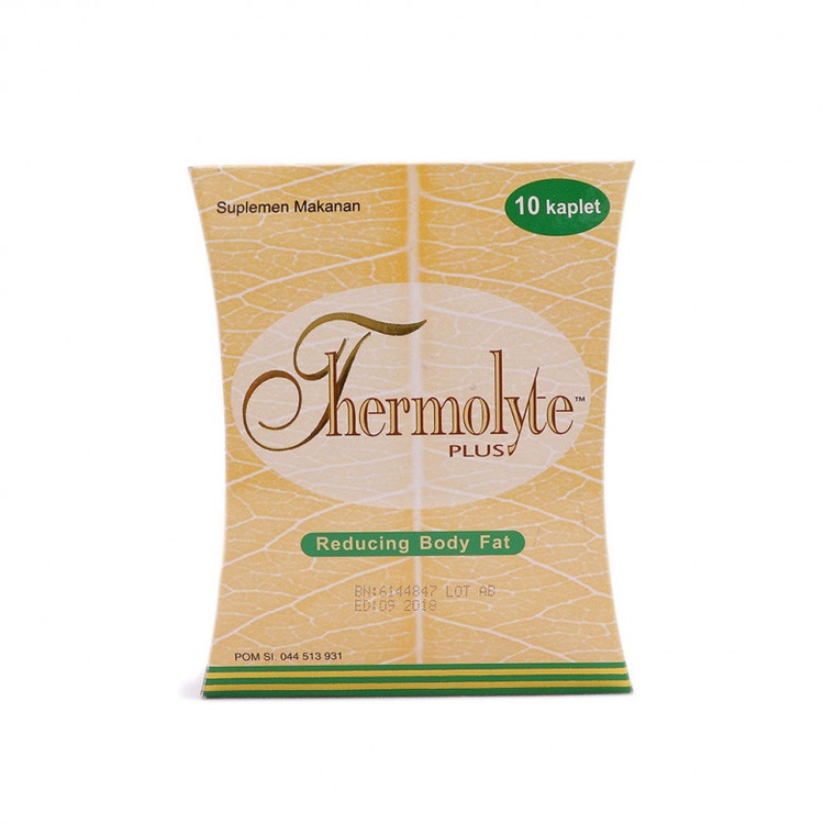 Jual Thermolyte Plus 10's Kaplet / Obat Diet / Obat Pelangsing | Shopee ...