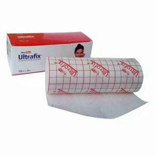 Jual plester ultrafix plaster gulung besar kecil onemed 5cm x 5m / 10cm ...